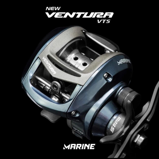 REEL MARINE NEW VENTURA VT5 - Alta Recuperación 7.0:1