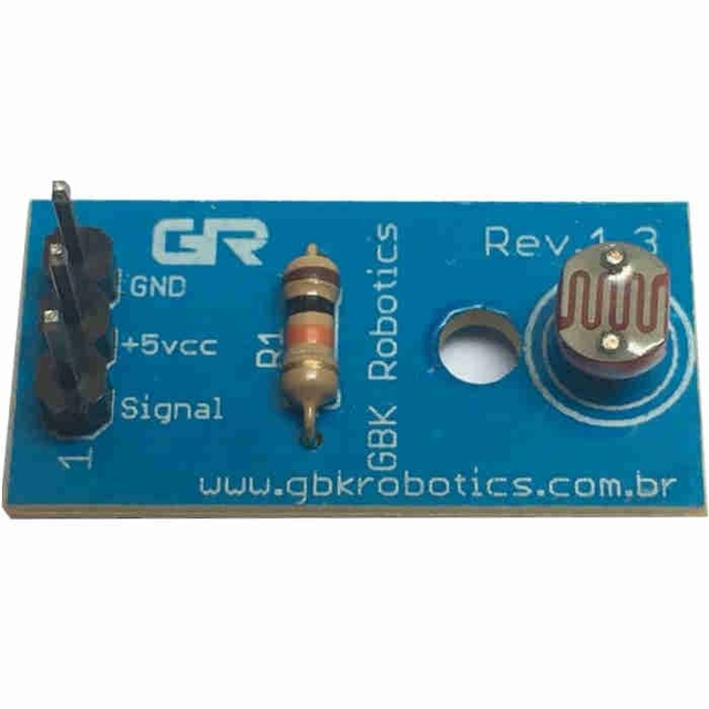 P13 Sensor De Luz Com Ldr Para Arduino