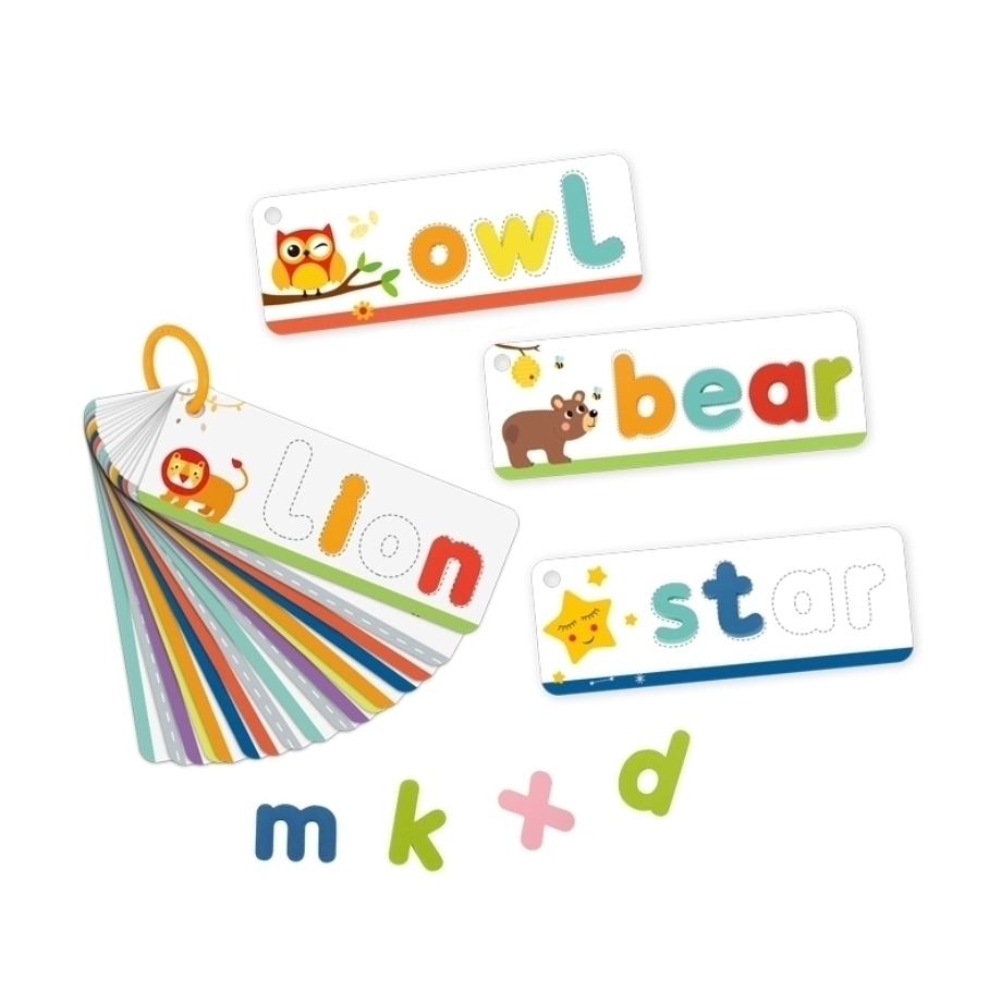 Rompecabezas del Abecedario con Letras de Madera