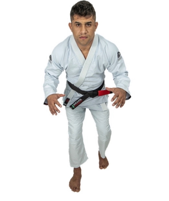 KIMONO BRAZIL COMBAT CLASSIC BRANCO - DaudtSport